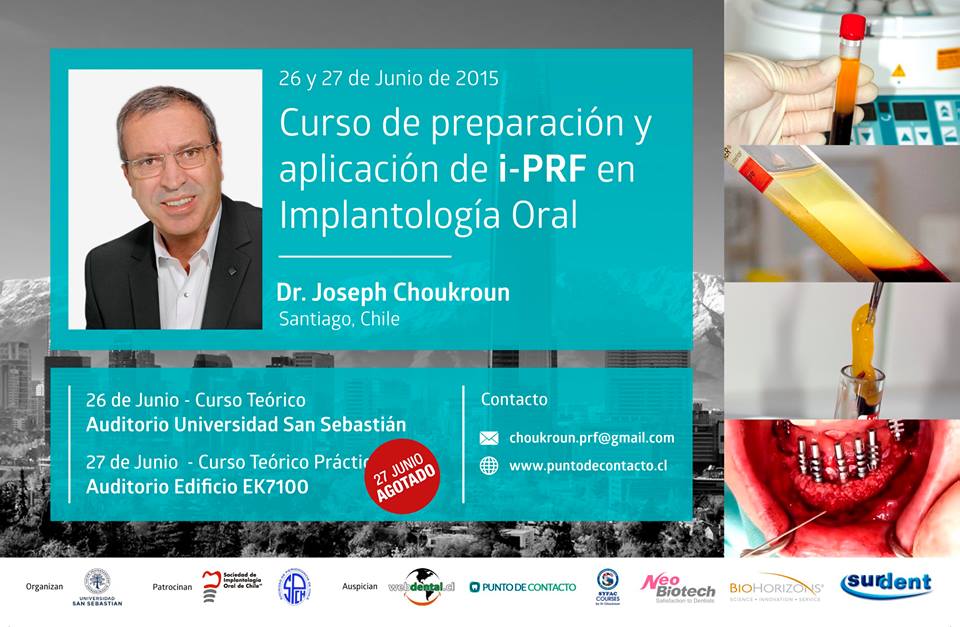 Dr. Joseph Choukroun dictará curso de L-PRF en Chile | webdental.cl ...